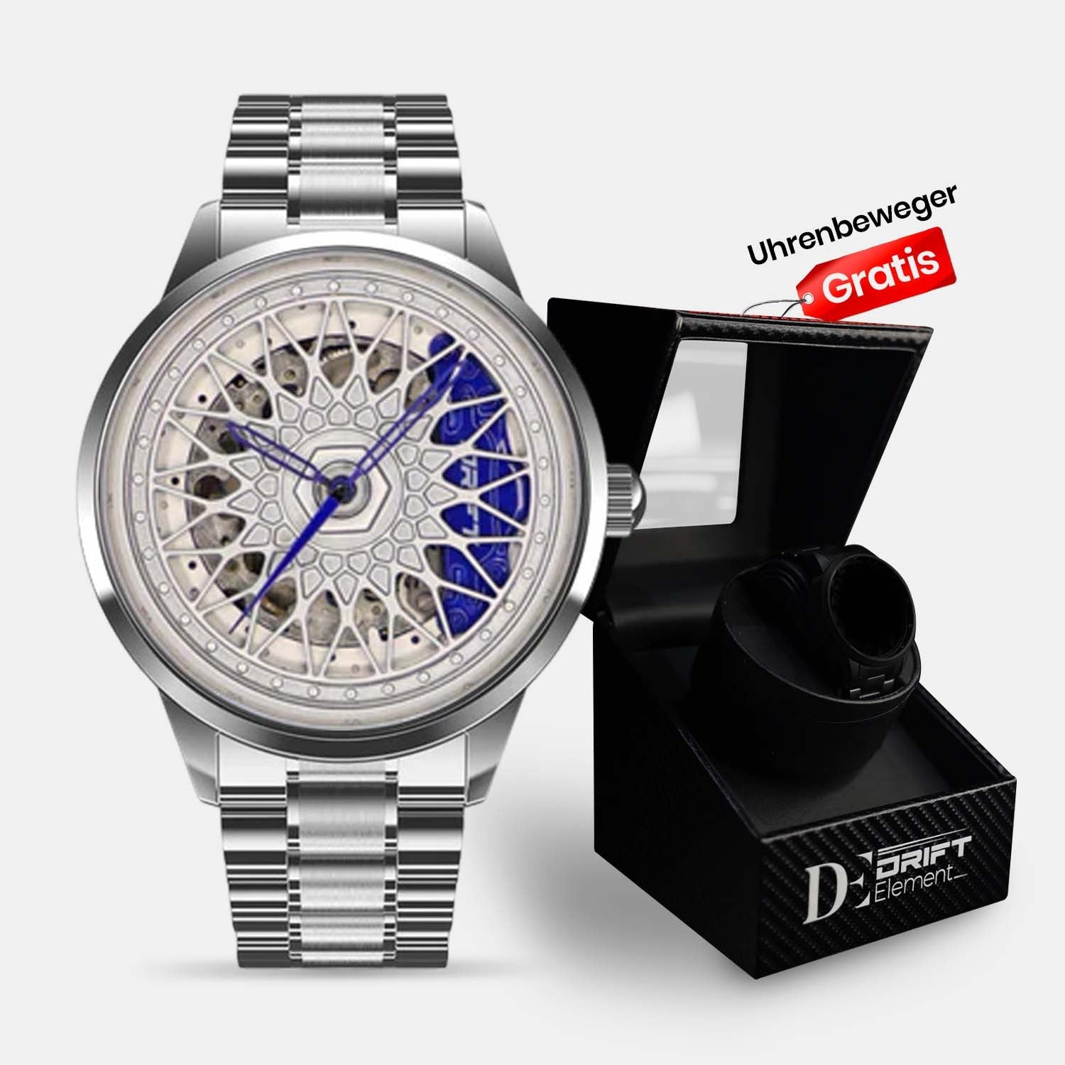 Racing Rim Watch Blue Swiss – DriftElement